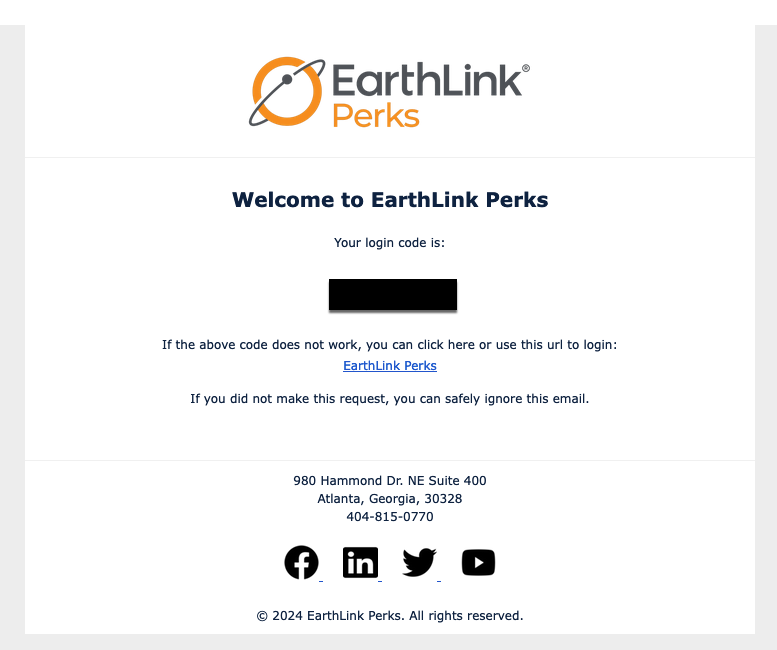 EarthLink Perks FAQs