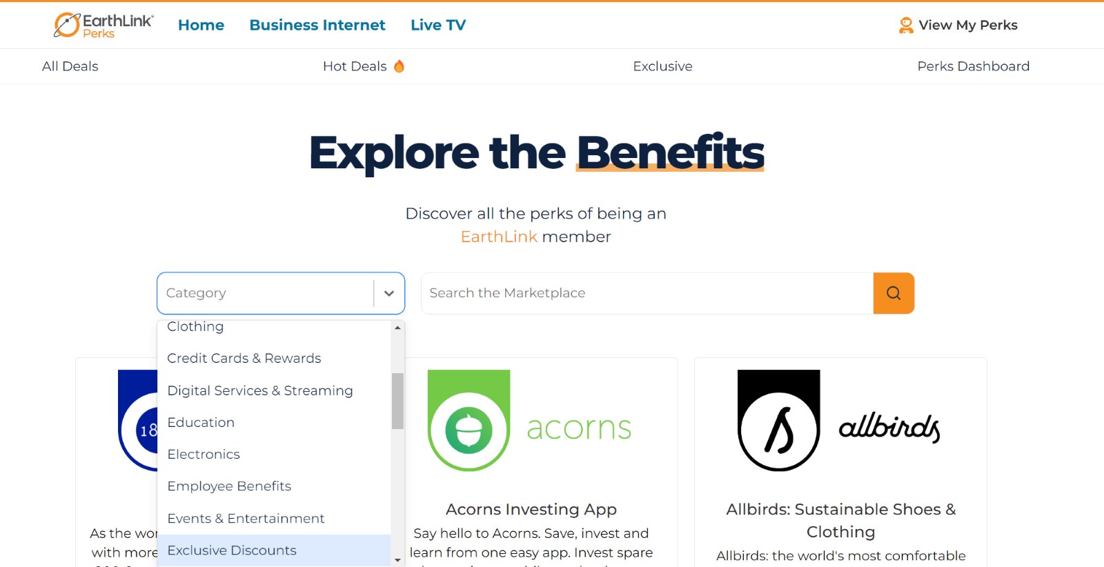 EarthLink Perks FAQs