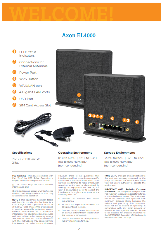 WHI AXON Router Guide